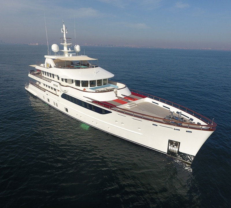 Yacht METEOR, Mural Yachts | CHARTERWORLD Luxury Superyacht Charters